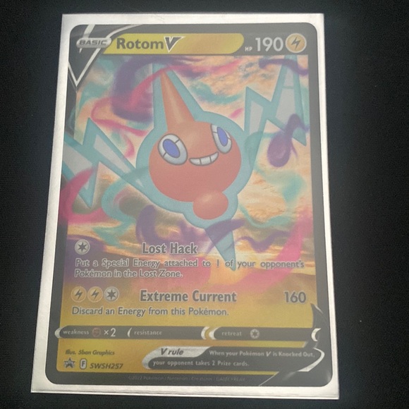 Pokemon | Toys | Rotom V Pokmon Card | Poshmark
